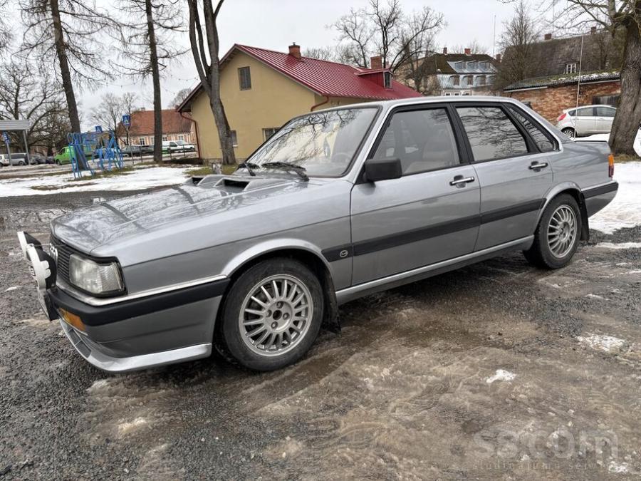 Pelēks Audi 90 1985 Cēsis, ar dzinēja tilpumu 2.00 L un nobraukumu 291 tūkst. km par 3500 €, foto 2 vietnē AUTOMOTO.COM.LV