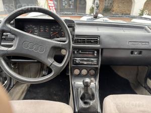 Pelēks Audi 90 1985 Cēsis, ar dzinēja tilpumu 2.00 L un nobraukumu 291 tūkst. km par 3500 €, foto 5 vietnē AUTOMOTO.COM.LV
