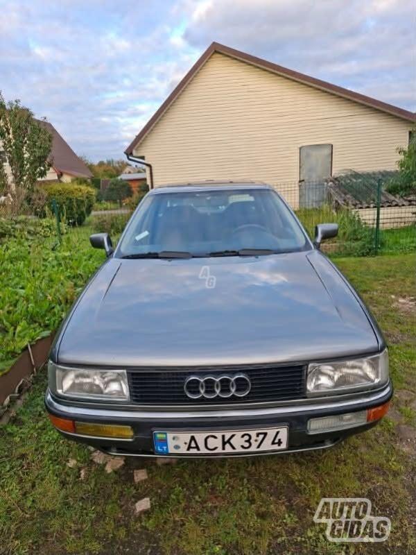 Audi 90 1989 Mažeikiai, ar dzinēja tilpumu 2.00 L un nobraukumu 189 tūkst. km par 3500 €, foto 1 vietnē AUTOMOTO.COM.LV