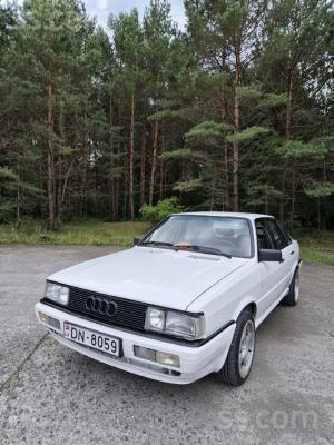 White Audi 90 1986 in Liepaja, with an engine capacity of 2.20 L and mileage of 275 thousand km for 4500 €, photo  on AUTOMOTO.COM.LV
