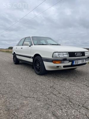 White Audi 90 1990 in Valmiera, with an engine capacity of 2.30 L and mileage of 271 thousand km for 3000 €, photo 2 on AUTOMOTO.COM.LV
