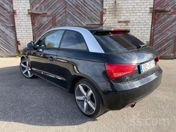 Black Audi A1 2010 in Talsi, with an engine capacity of 1.60 L and mileage of 307 thousand km for 3100 €, photo 4 on AUTOMOTO.COM.LV