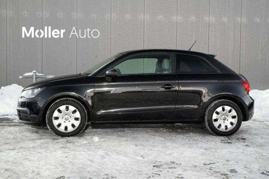 Black Audi A1 2011 in Vilnius, with an engine capacity of 1.60 L and mileage of 291 thousand km for 5150 €, photo 2 on AUTOMOTO.COM.LV