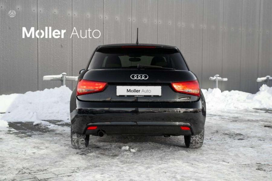 Black Audi A1 2011 in Vilnius, with an engine capacity of 1.60 L and mileage of 291 thousand km for 5150 €, photo 5 on AUTOMOTO.COM.LV