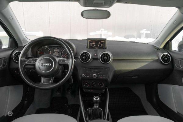 Melns Audi A1 2011 Viļņa, ar dzinēja tilpumu 1.60 L un nobraukumu 291 tūkst. km par 5150 €, foto 10 vietnē AUTOMOTO.COM.LV