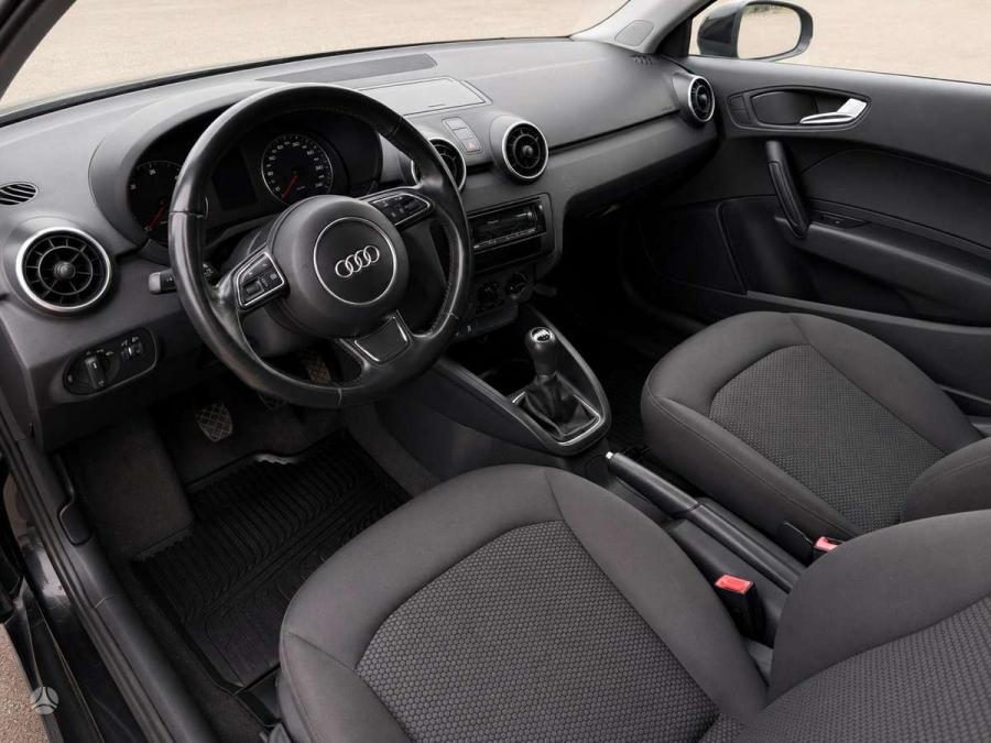 Melns Audi A1 2011 Klaipėda, ar dzinēja tilpumu 1.60 L un nobraukumu 275 tūkst. km par 4350 €, foto 9 vietnē AUTOMOTO.COM.LV