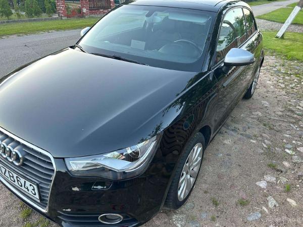Melns Audi A1 2012 Viļņa, ar dzinēja tilpumu 1.60 L un nobraukumu 223 tūkst. km par 5650 €, foto 1 vietnē AUTOMOTO.COM.LV