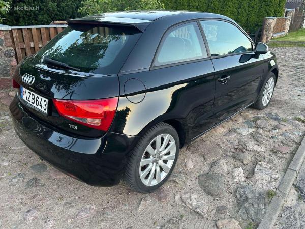 Melns Audi A1 2012 Viļņa, ar dzinēja tilpumu 1.60 L un nobraukumu 223 tūkst. km par 5650 €, foto 5 vietnē AUTOMOTO.COM.LV