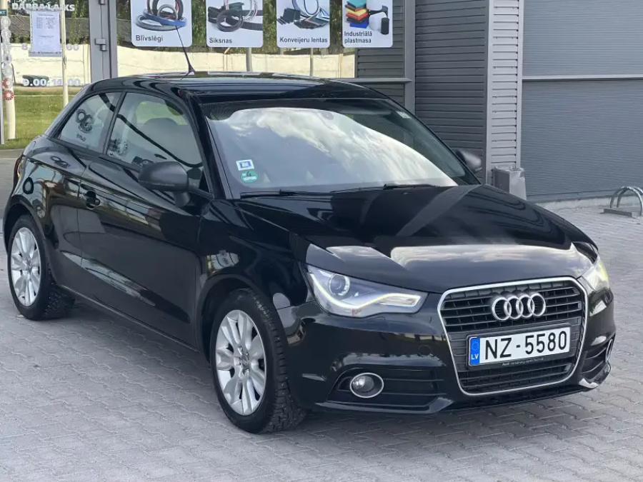 Black Audi A1 2012 in Jekabpils, with an engine capacity of 2.00 L and mileage of 225 thousand km for 6550 €, photo 5 on AUTOMOTO.COM.LV