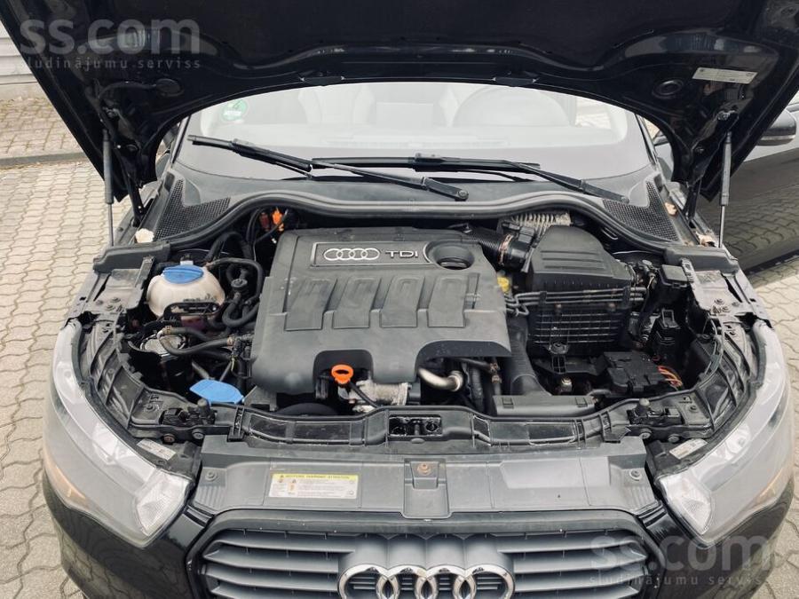 Black Audi A1 2010 in Jelgava, with an engine capacity of 1.60 L and mileage of 228 thousand km for 5150 €, photo 19 on AUTOMOTO.COM.LV
