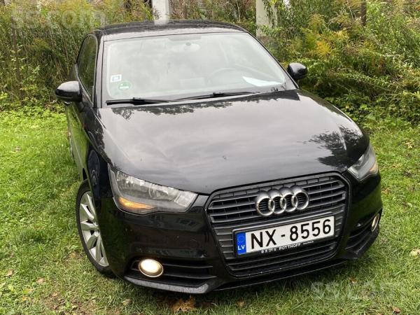 Black Audi A1 2010 in Jelgava, with an engine capacity of 1.60 L and mileage of 228 thousand km for 5500 €, photo 1 on AUTOMOTO.COM.LV