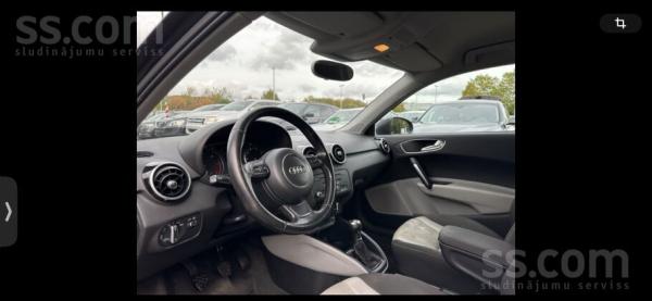 Black Audi A1 2010 in Jelgava, with an engine capacity of 1.60 L and mileage of 228 thousand km for 5500 €, photo 5 on AUTOMOTO.COM.LV