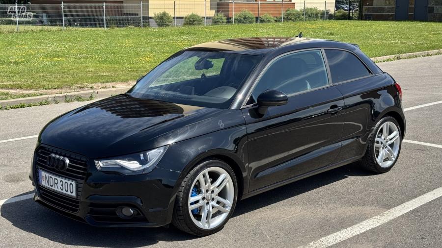 Melns Audi A1 2010 Kauņa, ar dzinēja tilpumu 1.40 L un nobraukumu 264 tūkst. km par 5800 €, foto 3 vietnē AUTOMOTO.COM.LV