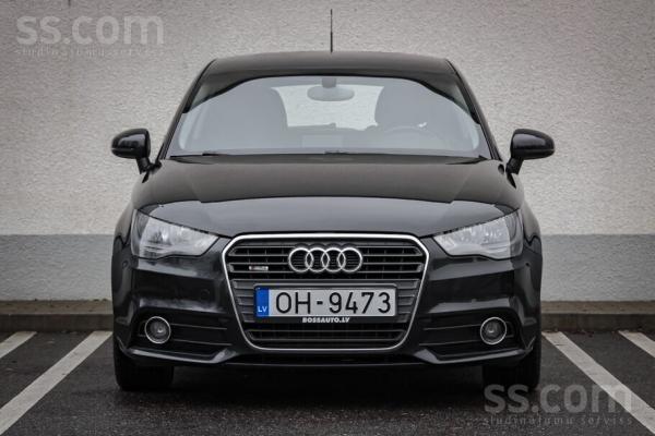 Black Audi A1 2010 in Riga, with an engine capacity of 1.60 L and mileage of 289 thousand km for 4750 €, photo 2 on AUTOMOTO.COM.LV