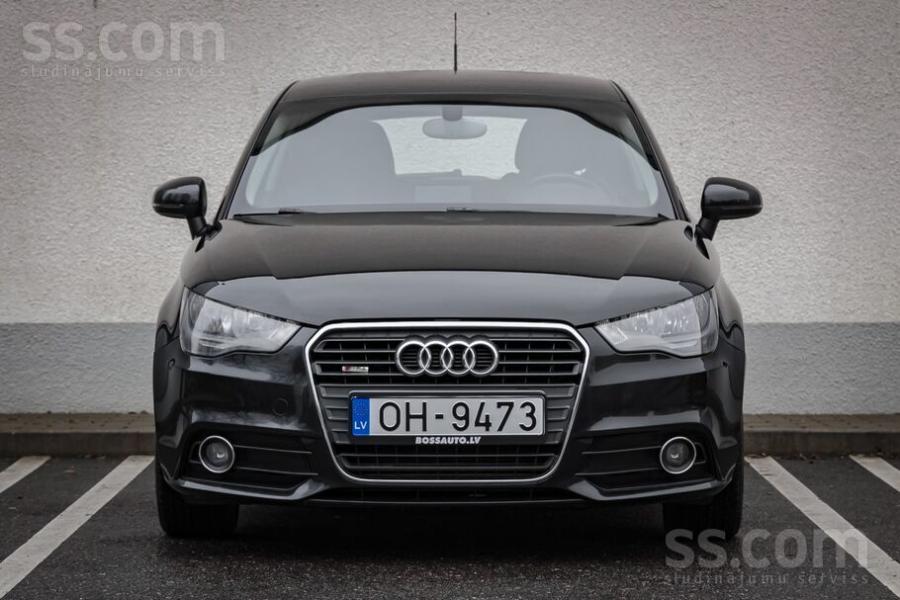Black Audi A1 2010 in Riga, with an engine capacity of 1.60 L and mileage of 289 thousand km for 4750 €, photo 3 on AUTOMOTO.COM.LV