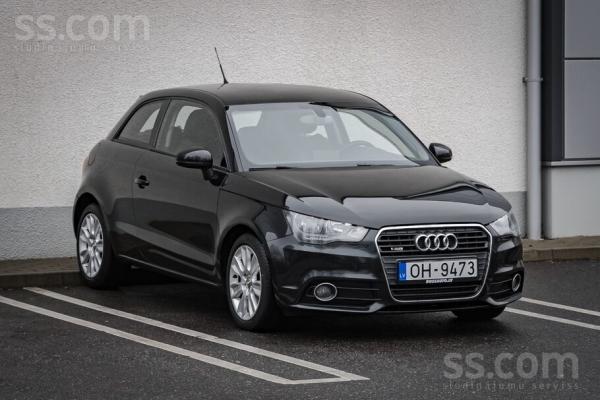 Black Audi A1 2010 in Riga, with an engine capacity of 1.60 L and mileage of 289 thousand km for 4750 €, photo 3 on AUTOMOTO.COM.LV