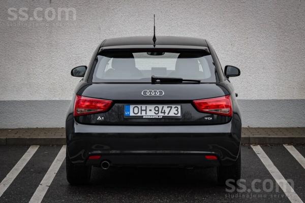 Black Audi A1 2010 in Riga, with an engine capacity of 1.60 L and mileage of 289 thousand km for 4750 €, photo 5 on AUTOMOTO.COM.LV