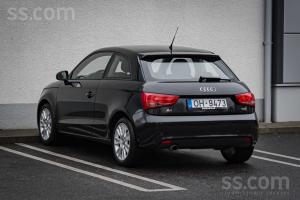Black Audi A1 2010 in Riga, with an engine capacity of 1.60 L and mileage of 289 thousand km for 4750 €, photo 7 on AUTOMOTO.COM.LV