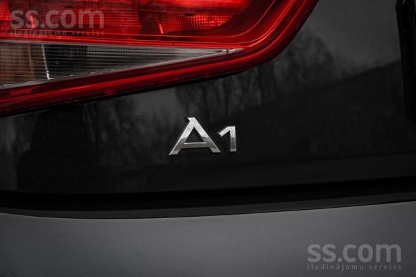 Black Audi A1 2010 in Riga, with an engine capacity of 1.60 L and mileage of 289 thousand km for 4750 €, photo 7 on AUTOMOTO.COM.LV