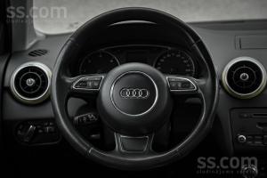 Black Audi A1 2010 in Riga, with an engine capacity of 1.60 L and mileage of 289 thousand km for 4750 €, photo 18 on AUTOMOTO.COM.LV