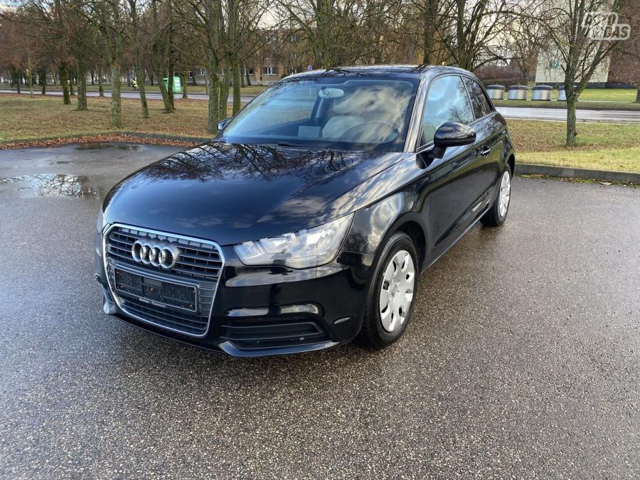 Black Audi A1 2011 in Vilkaviskis, with an engine capacity of 1.60 L and mileage of 296 thousand km for 4650 €, photo 1 on AUTOMOTO.COM.LV