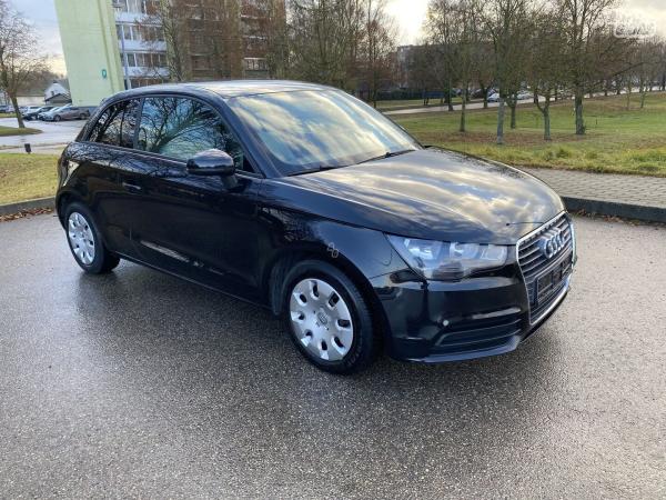 Black Audi A1 2011 in Vilkaviskis, with an engine capacity of 1.60 L and mileage of 296 thousand km for 4650 €, photo 6 on AUTOMOTO.COM.LV