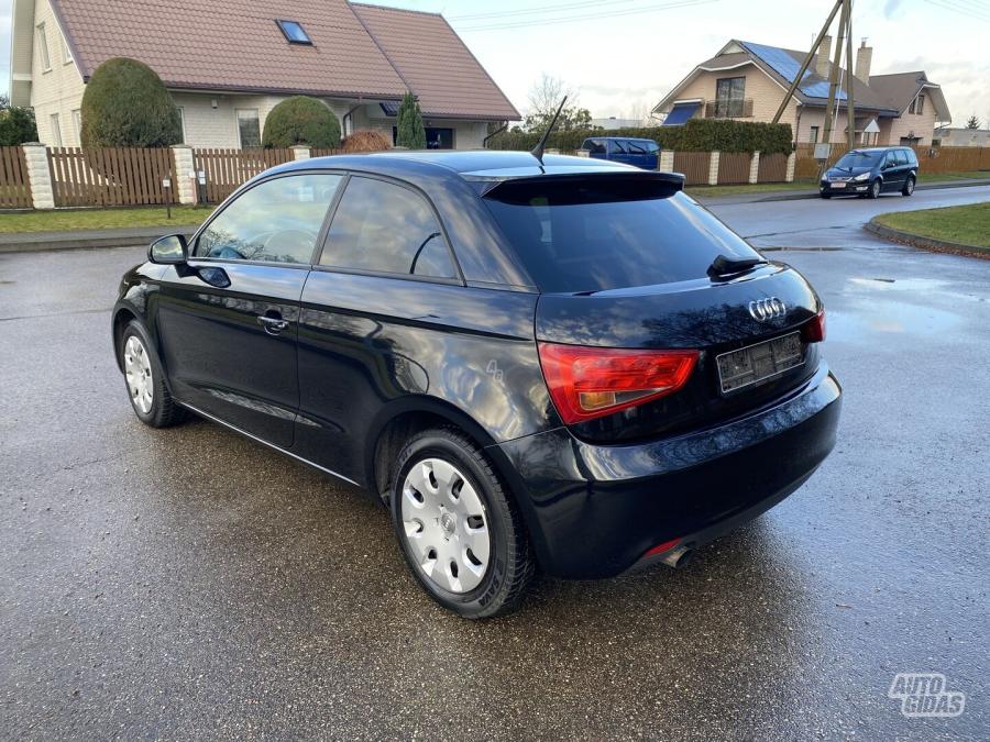Black Audi A1 2011 in Vilkaviskis, with an engine capacity of 1.60 L and mileage of 296 thousand km for 4650 €, photo 7 on AUTOMOTO.COM.LV