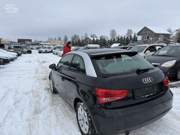 Black Audi A1 2011 in Utena, with an engine capacity of 1.60 L and mileage of 187 thousand km for 5400 €, photo 6 on AUTOMOTO.COM.LV
