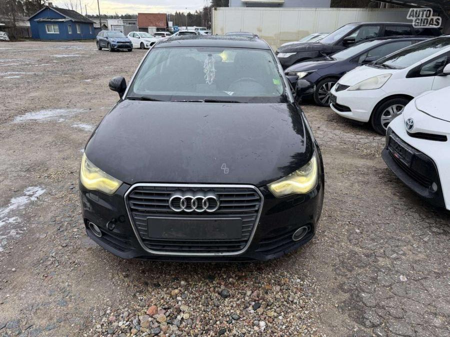 Black Audi A1 2011 in Vilnius, with an engine capacity of 1.60 L and mileage of 320 thousand km for 1900 €, photo 1 on AUTOMOTO.COM.LV