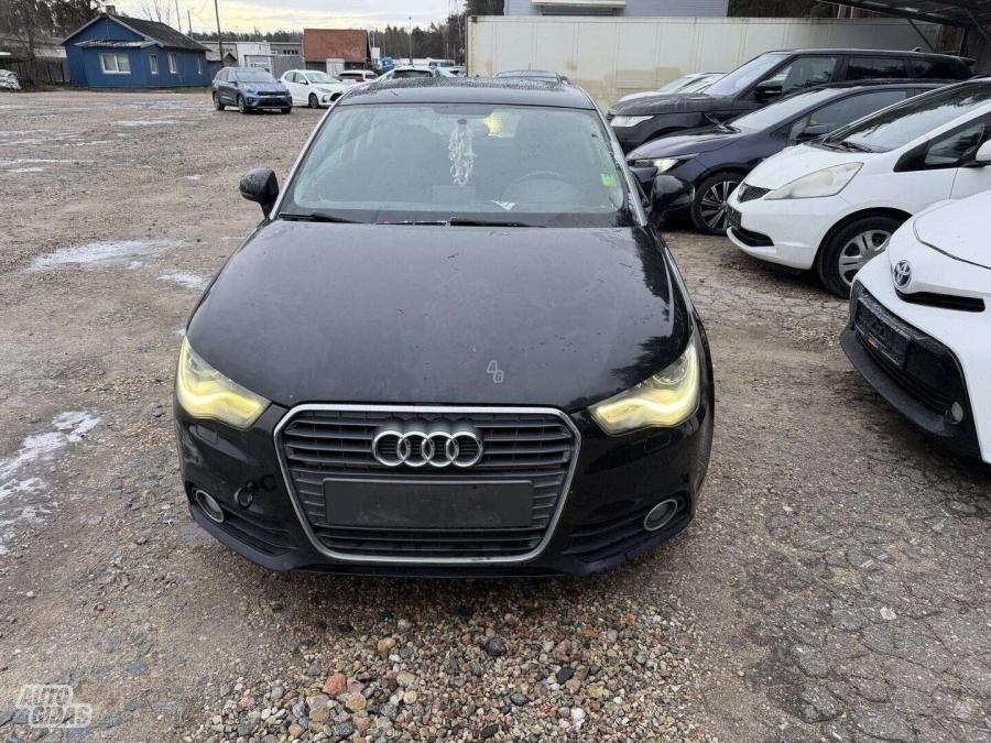 Melns Audi A1 2011 Viļņa, ar dzinēja tilpumu 1.60 L un nobraukumu 320 tūkst. km par 1900 €, foto 1 vietnē AUTOMOTO.COM.LV