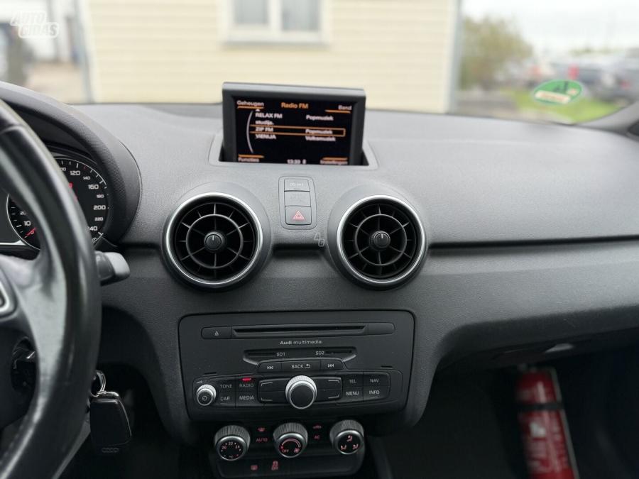 Melns Audi A1 2011 Utena, ar dzinēja tilpumu 1.60 L un nobraukumu 187 tūkst. km par 4800 €, foto 16 vietnē AUTOMOTO.COM.LV