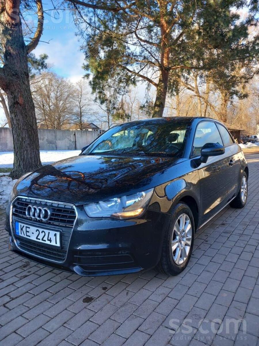 Melns Audi A1 2011 Jelgava, ar dzinēja tilpumu 1.60 L un nobraukumu 260 tūkst. km par 3650 €, foto 1 vietnē AUTOMOTO.COM.LV