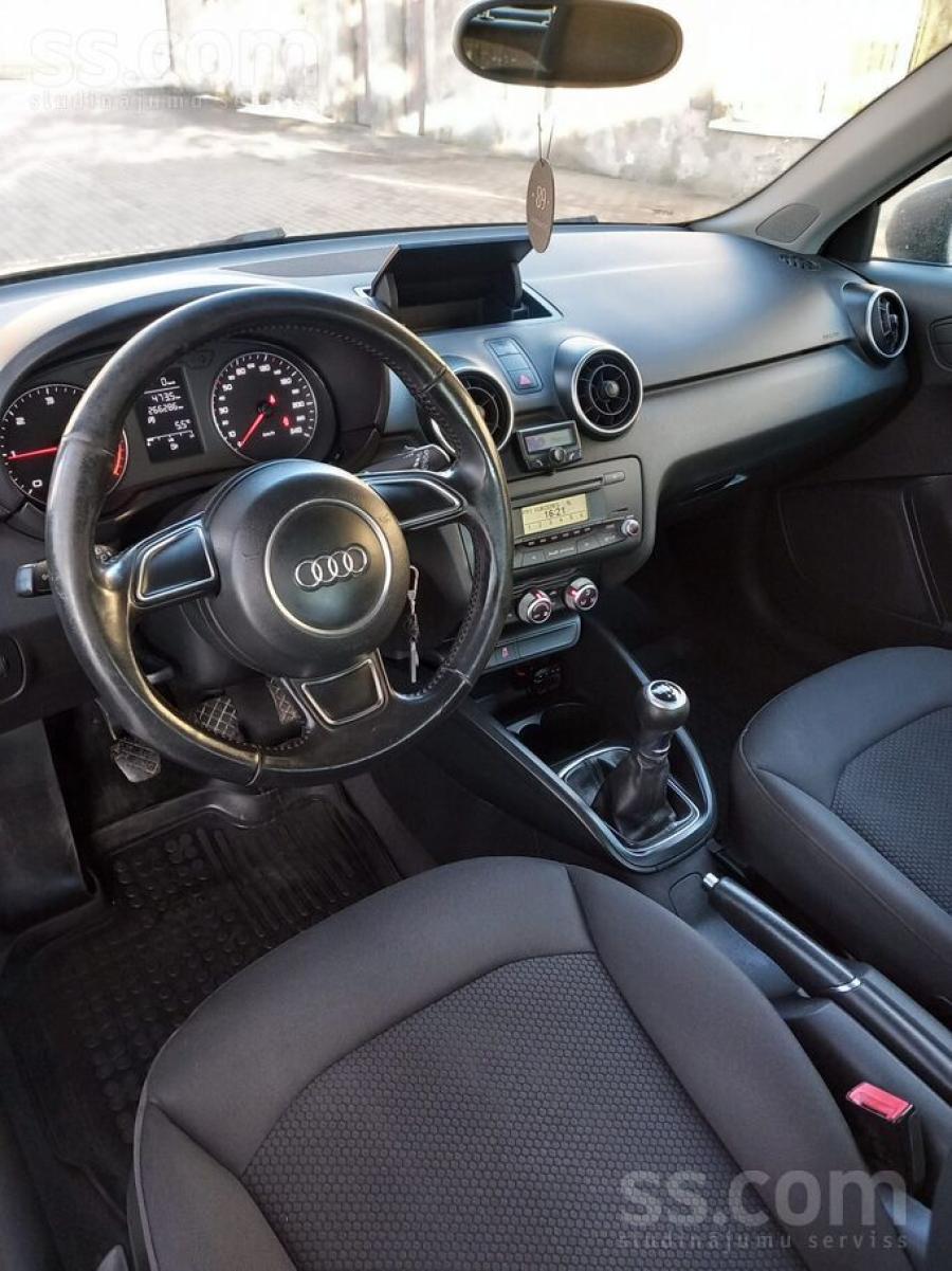 Melns Audi A1 2011 Jelgava, ar dzinēja tilpumu 1.60 L un nobraukumu 260 tūkst. km par 3650 €, foto 6 vietnē AUTOMOTO.COM.LV