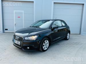 Black Audi A1 2011 in Riga, with an engine capacity of 1.60 L and mileage of 233 thousand km for 4250 €, photo  on AUTOMOTO.COM.LV