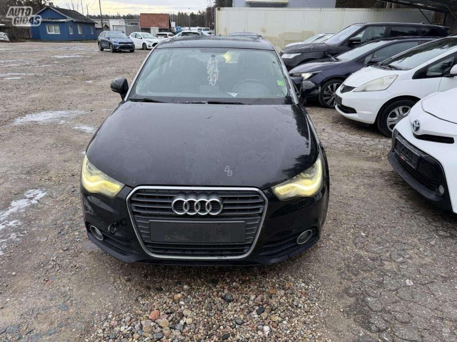 Black Audi A1 2011 in Vilnius, with an engine capacity of 1.60 L and mileage of 320 thousand km for 1800 €, photo 1 on AUTOMOTO.COM.LV