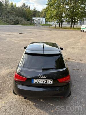 Black Audi A1 2011 in Riga, with an engine capacity of 1.60 L and mileage of 349 thousand km for 4000 €, photo  on AUTOMOTO.COM.LV