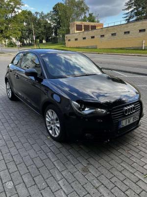Black Audi A1 2011 in Vilnius, with an engine capacity of 1.60 L and mileage of 304 thousand km for 4000 €, photo  on AUTOMOTO.COM.LV