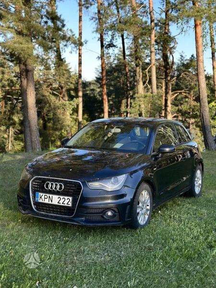 Black Audi A1 2011 in Svencionys, with an engine capacity of 1.60 L and mileage of 279 thousand km for 4500 €, photo 1 on AUTOMOTO.COM.LV