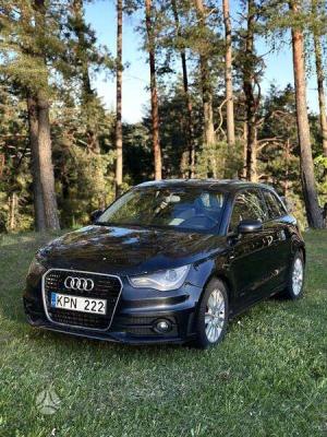 Black Audi A1 2011 in Svencionys, with an engine capacity of 1.60 L and mileage of 279 thousand km for 4500 €, photo 3 on AUTOMOTO.COM.LV