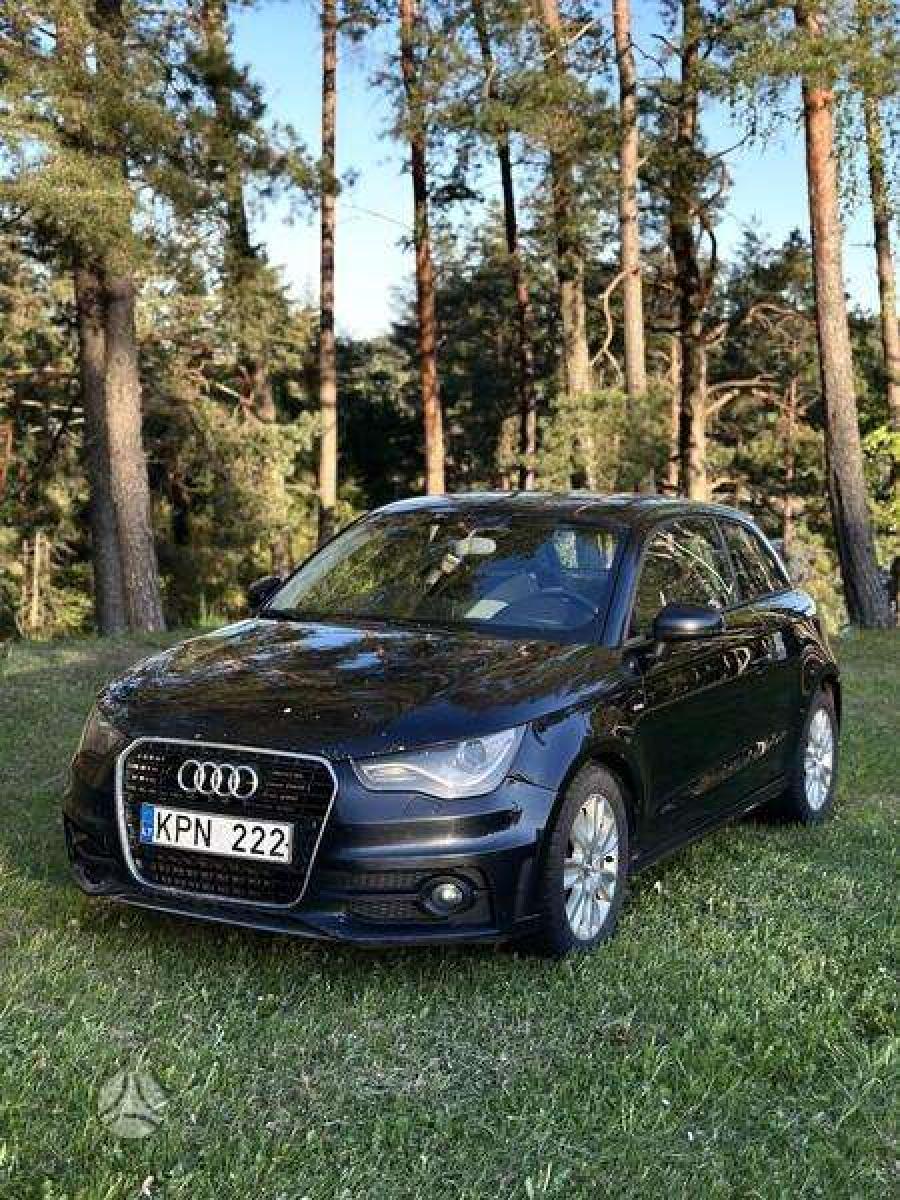 Black Audi A1 2011 in Svencionys, with an engine capacity of 1.60 L and mileage of 279 thousand km for 4500 €, photo 3 on AUTOMOTO.COM.LV