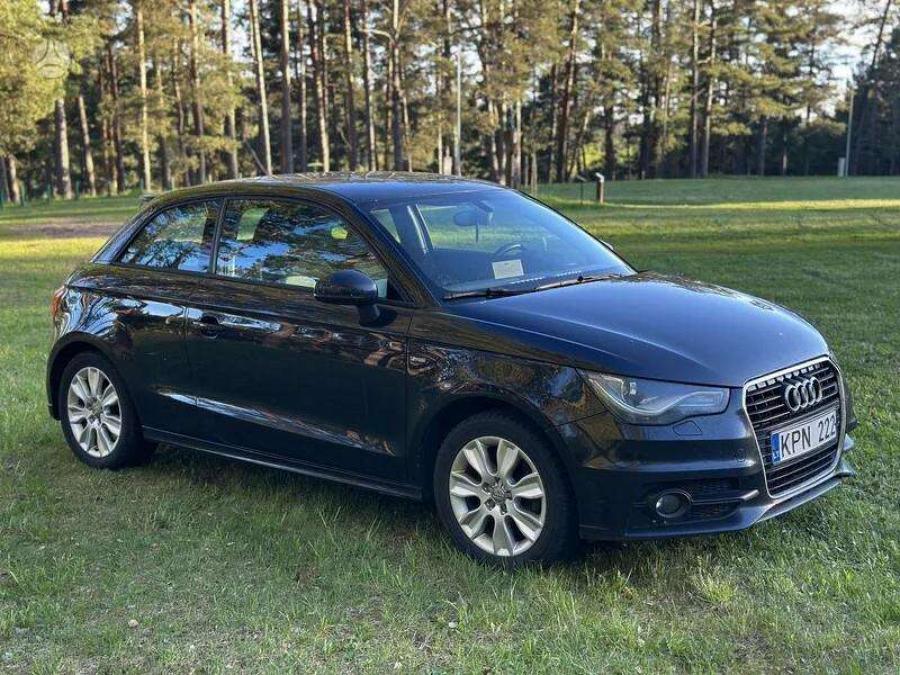 Black Audi A1 2011 in Svencionys, with an engine capacity of 1.60 L and mileage of 279 thousand km for 4500 €, photo 6 on AUTOMOTO.COM.LV