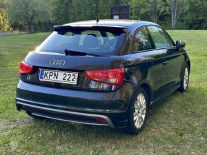 Black Audi A1 2011 in Svencionys, with an engine capacity of 1.60 L and mileage of 279 thousand km for 4500 €, photo 9 on AUTOMOTO.COM.LV