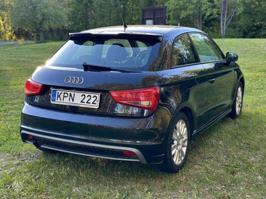 Black Audi A1 2011 in Svencionys, with an engine capacity of 1.60 L and mileage of 279 thousand km for 4500 €, photo 9 on AUTOMOTO.COM.LV