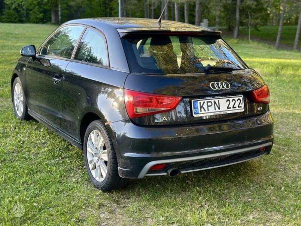 Black Audi A1 2011 in Svencionys, with an engine capacity of 1.60 L and mileage of 279 thousand km for 4500 €, photo 9 on AUTOMOTO.COM.LV