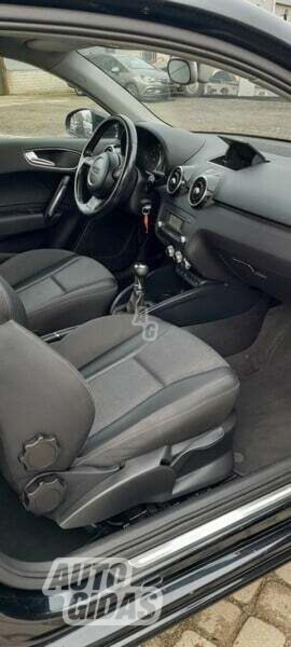 Black Audi A1 2011 in Radviliskis, with an engine capacity of 1.20 L and mileage of 217 thousand km for 4200 €, photo 6 on AUTOMOTO.COM.LV