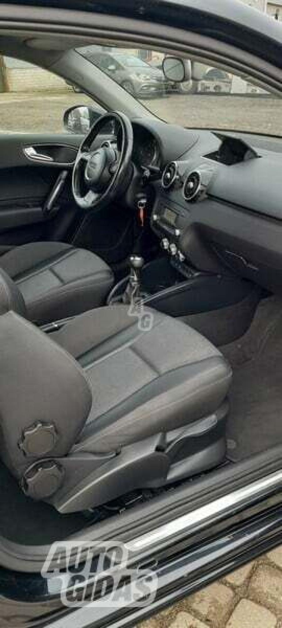 Melns Audi A1 2011 Radviliškis, ar dzinēja tilpumu 1.20 L un nobraukumu 217 tūkst. km par 4200 €, foto 7 vietnē AUTOMOTO.COM.LV