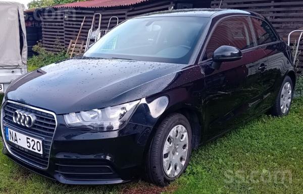 Black Audi A1 2011 in Riga, with an engine capacity of 1.20 L and mileage of 348 thousand km for 3535 €, photo 1 on AUTOMOTO.COM.LV