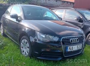 Black Audi A1 2011 in Riga, with an engine capacity of 1.20 L and mileage of 345 thousand km for 2992 €, photo 3 on AUTOMOTO.COM.LV