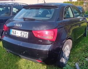 Black Audi A1 2011 in Riga, with an engine capacity of 1.20 L and mileage of 345 thousand km for 2992 €, photo 5 on AUTOMOTO.COM.LV