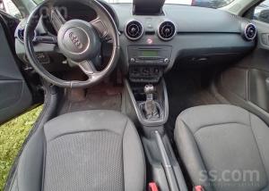 Black Audi A1 2011 in Riga, with an engine capacity of 1.20 L and mileage of 345 thousand km for 2992 €, photo 10 on AUTOMOTO.COM.LV